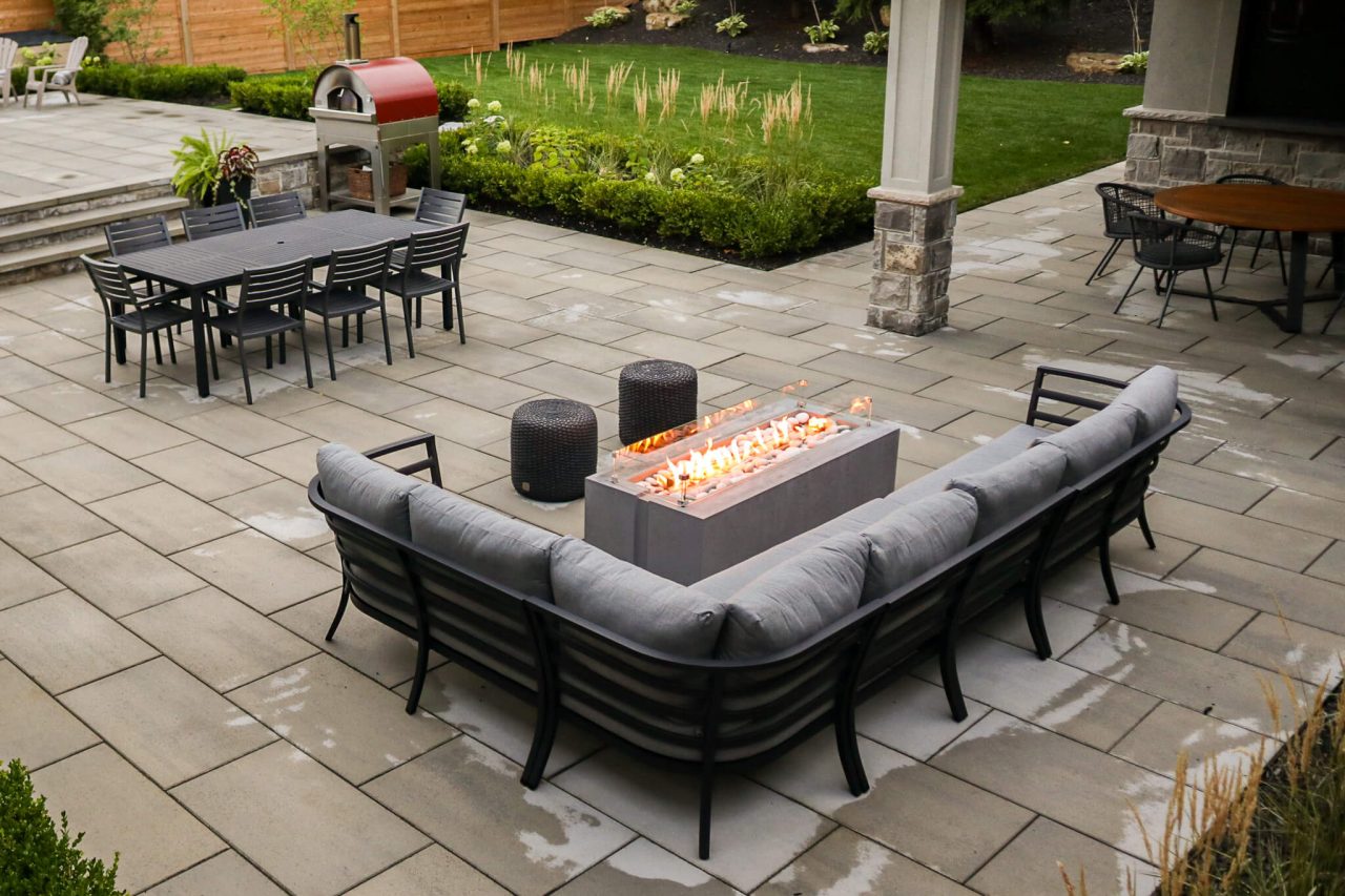 Gas Fire Tables: Designed to Fit the Space - Oakridge Group Inc.